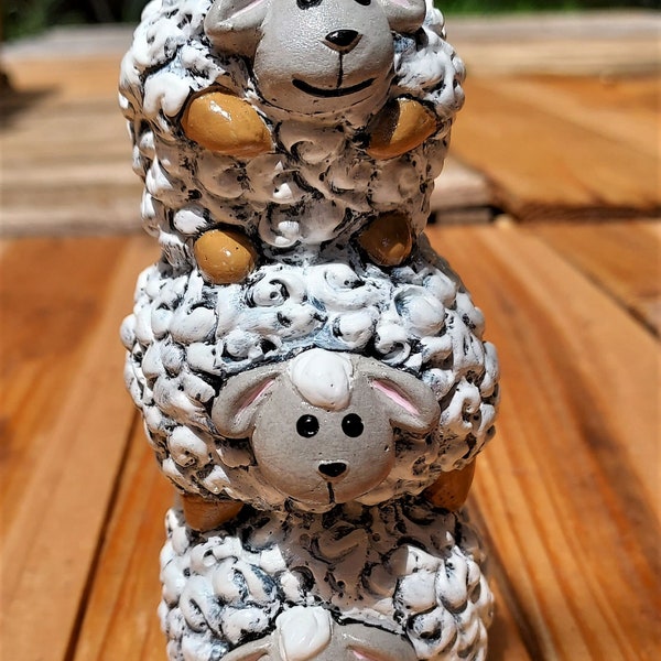 Concrete Cow Statue - Etsy