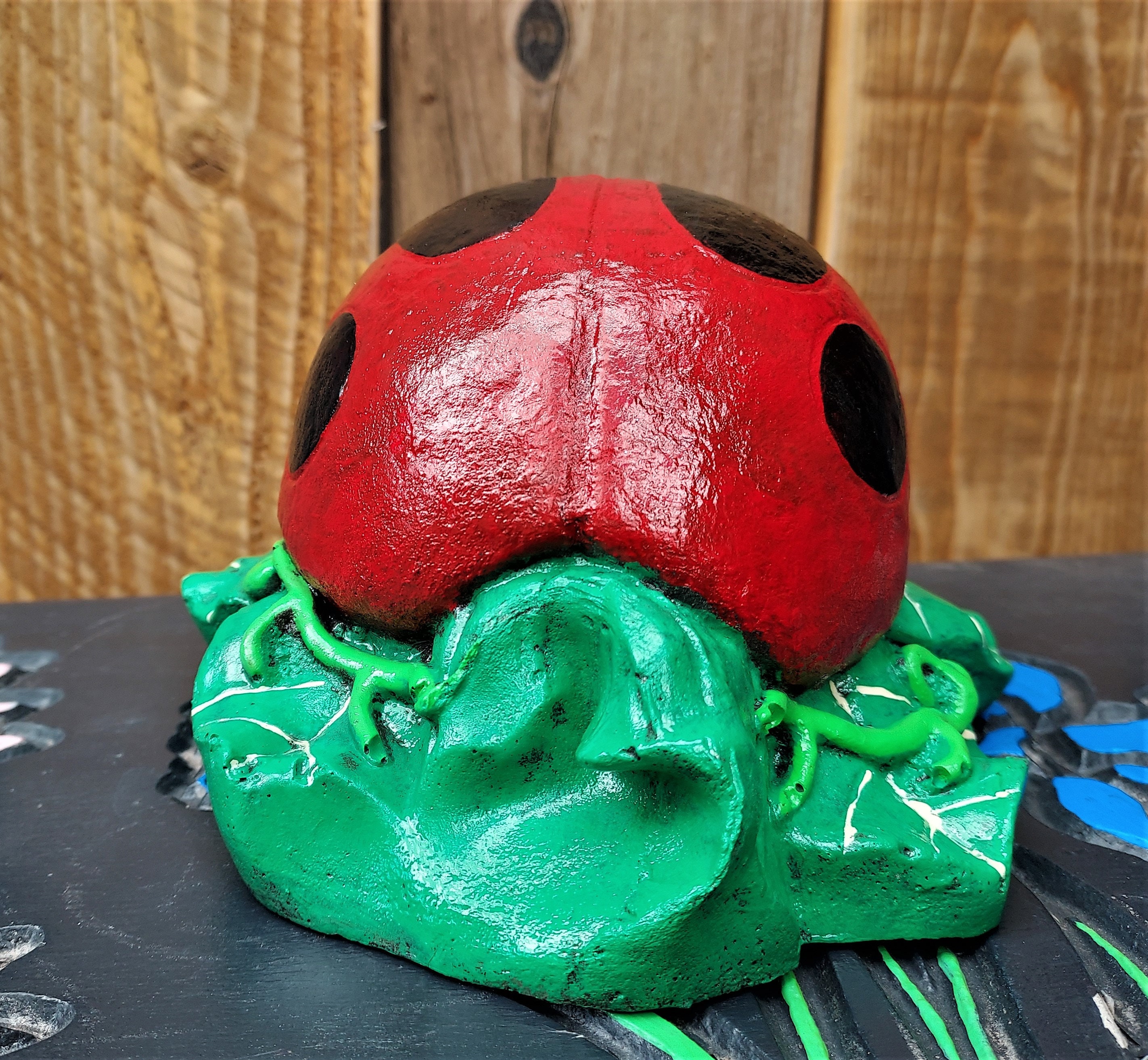 Concrete Ladybug Statue/sculpture. 7long. Garden/home. - Etsy