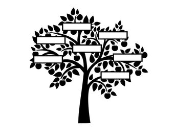Family tree svg | Etsy
