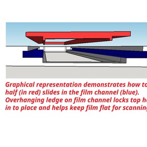 127 Film Holder/adapter Made for Epson Perfection V700/750/800/850 Film ...