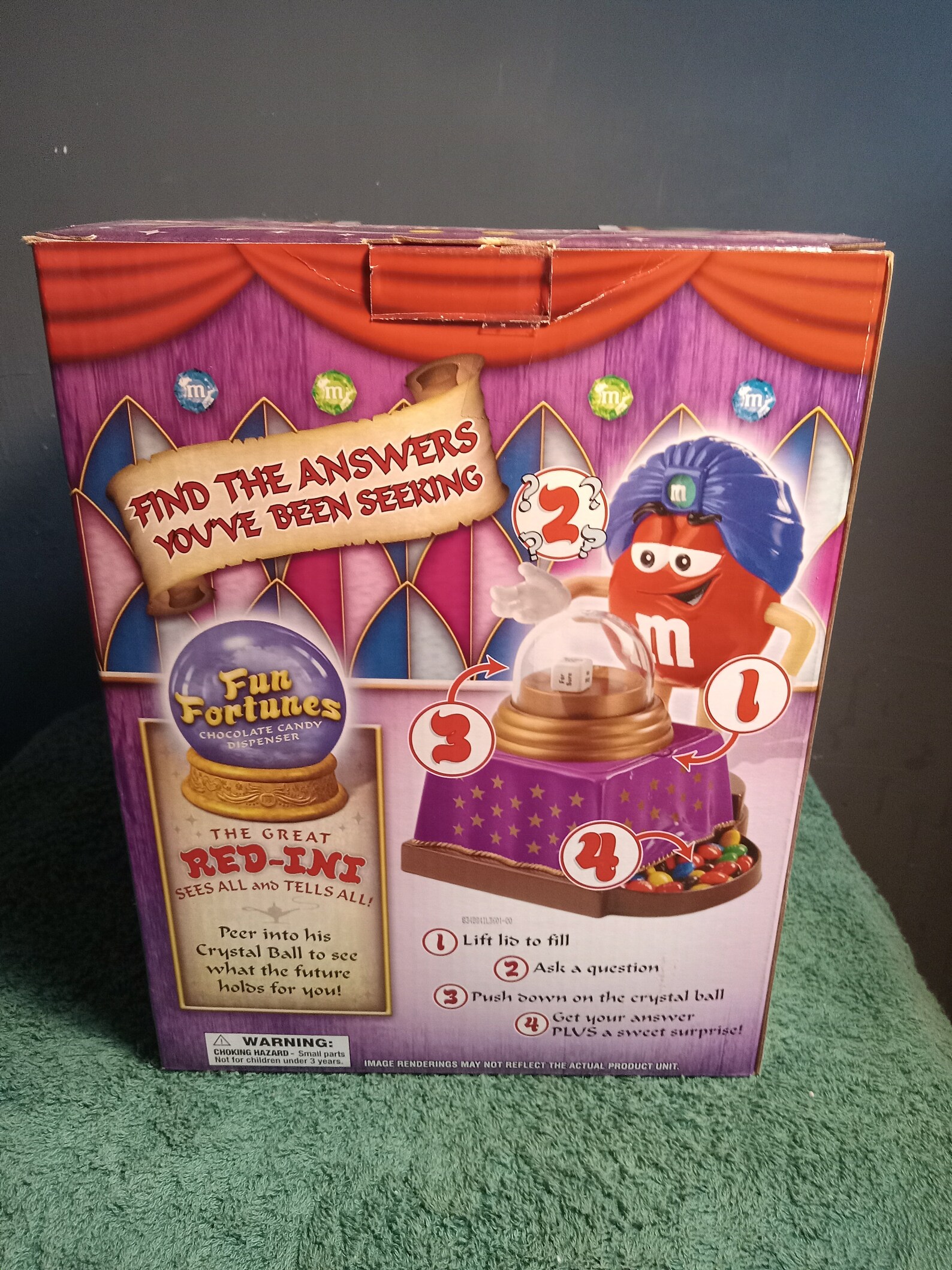 M&M Fun Fortunes Candy Dispenser - Great Redini, in Box - Etsy