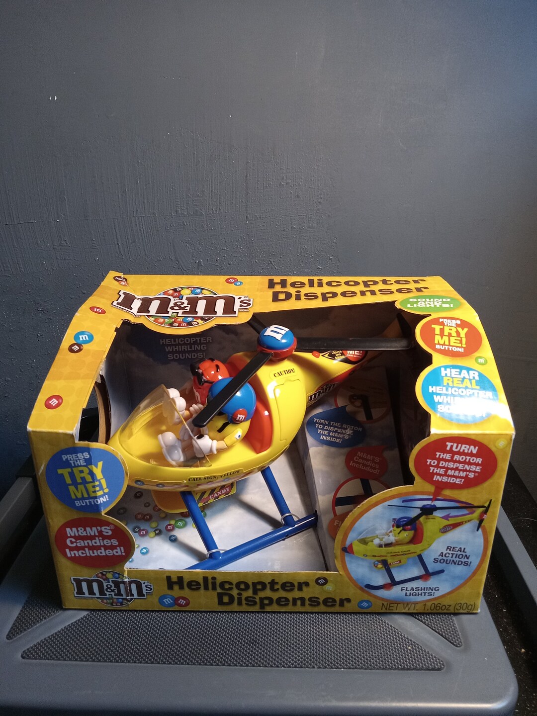 M&M Helicopter Dispenser Unopened - Etsy
