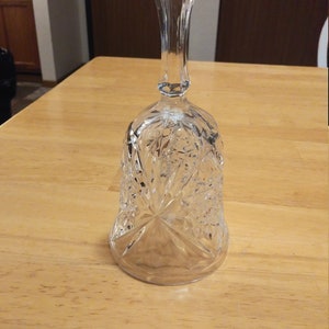 Chrystal Cut Glass Bell Circa. 1960s - Etsy