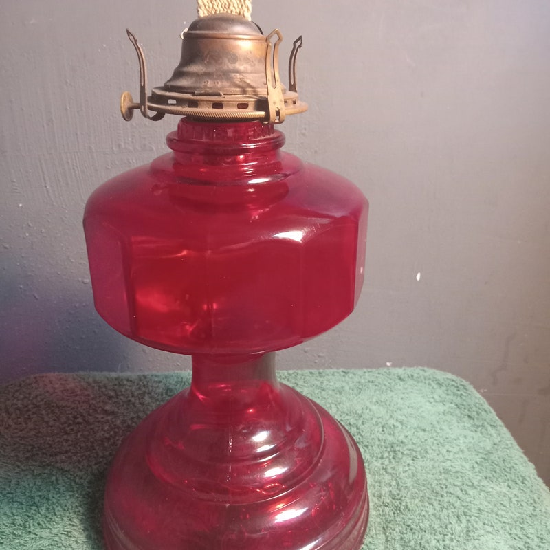 Red Lava Lamp 1980 - Etsy