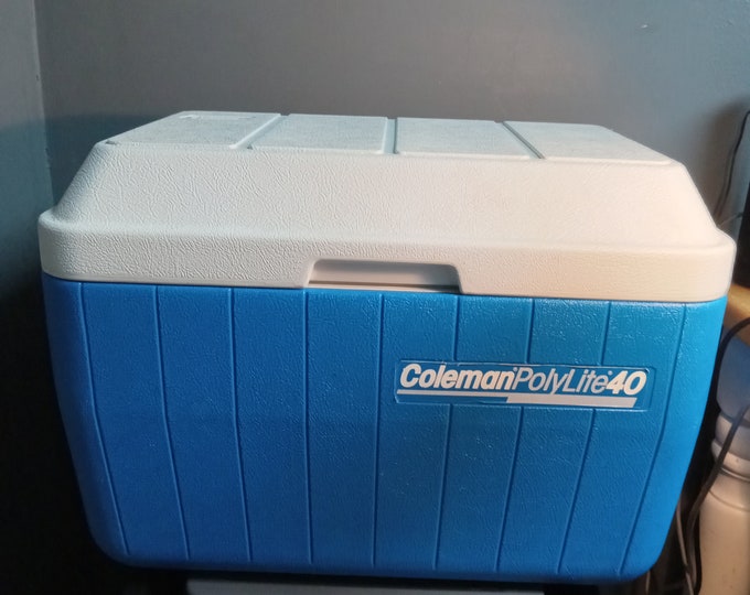 Coleman Polylite 40 Cooler Circa. 1992 - Etsy