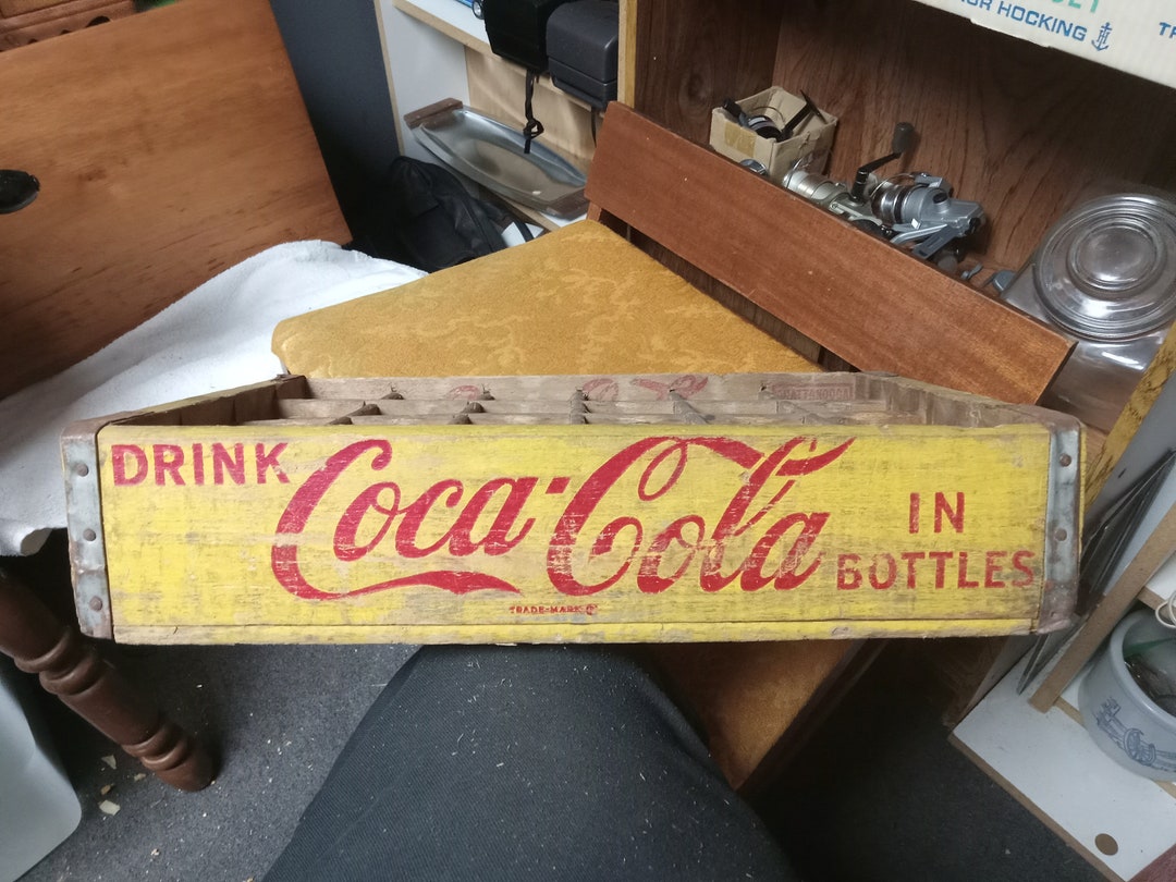 1961 Coca Cola Crate Chattanooga Tennessee - Etsy