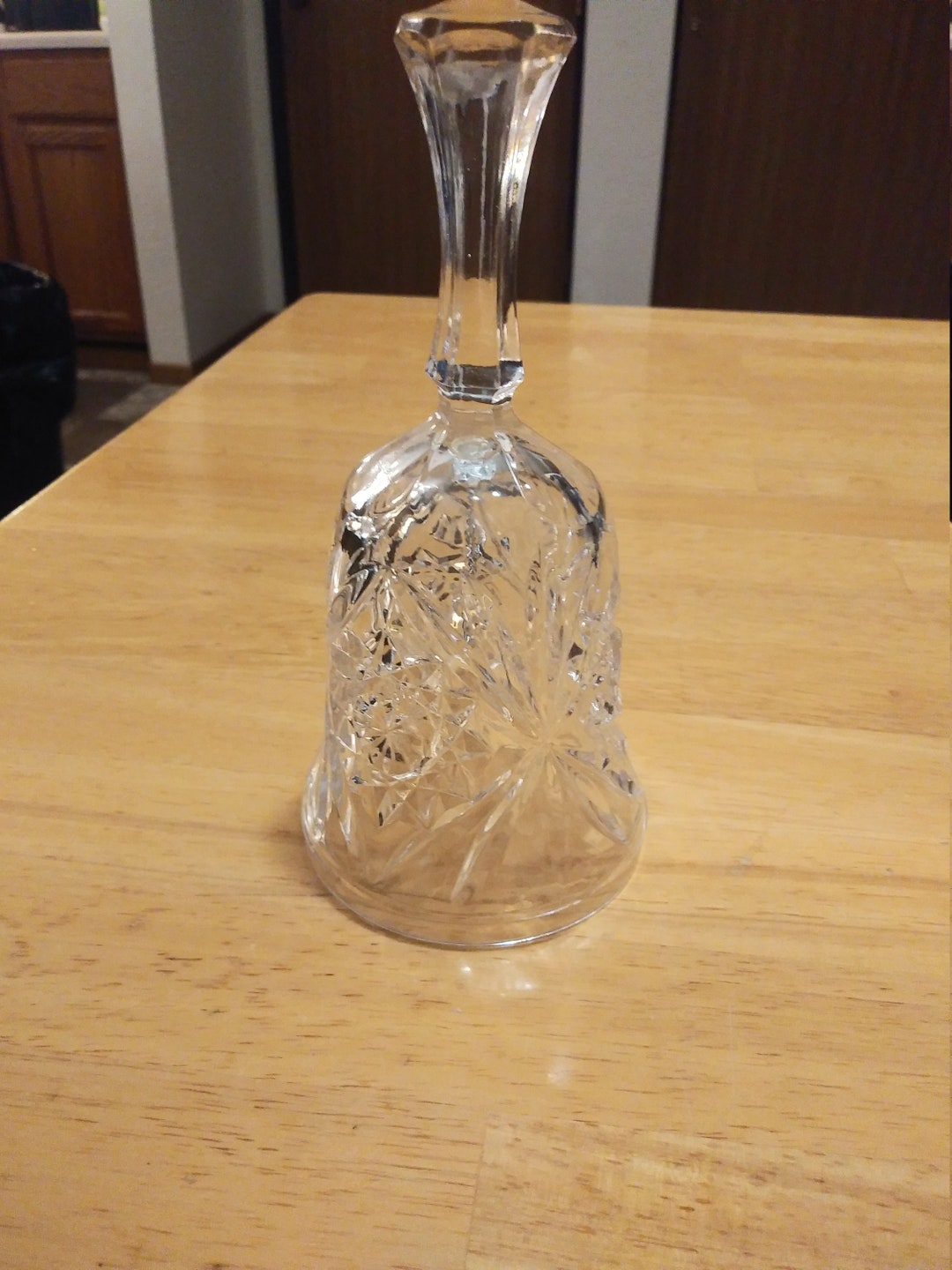 Chrystal Cut Glass Bell Circa. 1960s - Etsy