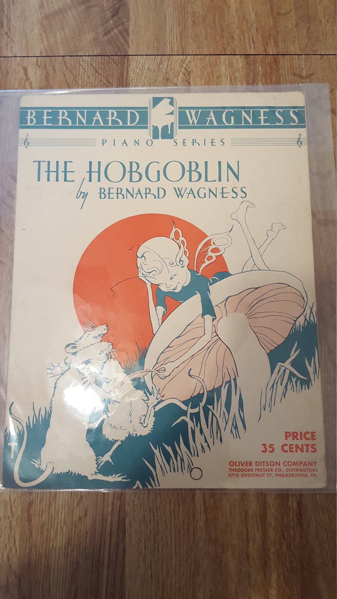 The Hobgoblin by Bernard Wagness Sheet Music - Etsy