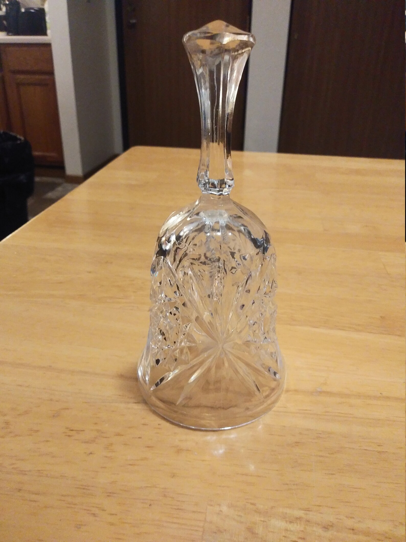 Chrystal Cut Glass Bell Circa. 1960s - Etsy