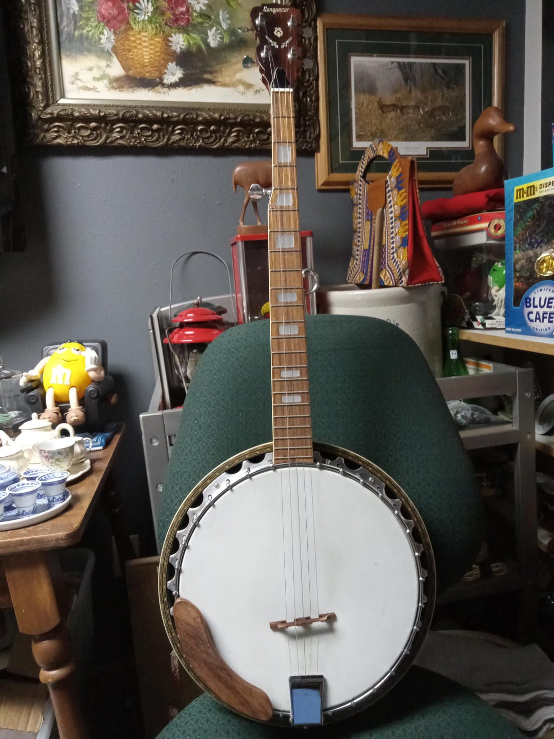 Conqueror 5 String Banjo Circa. 1970s - Etsy