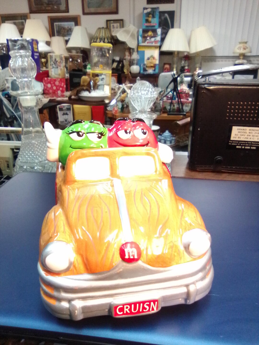 M&ms Ceramic Collectors Car by Galerie - Etsy