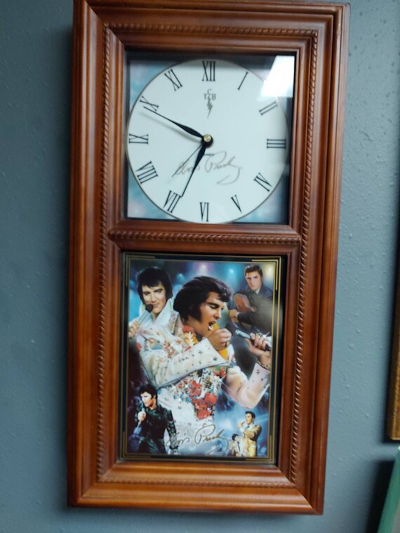 Elvis Clock by Bradford Exchange Number A2509 Limited Edition - Etsy
