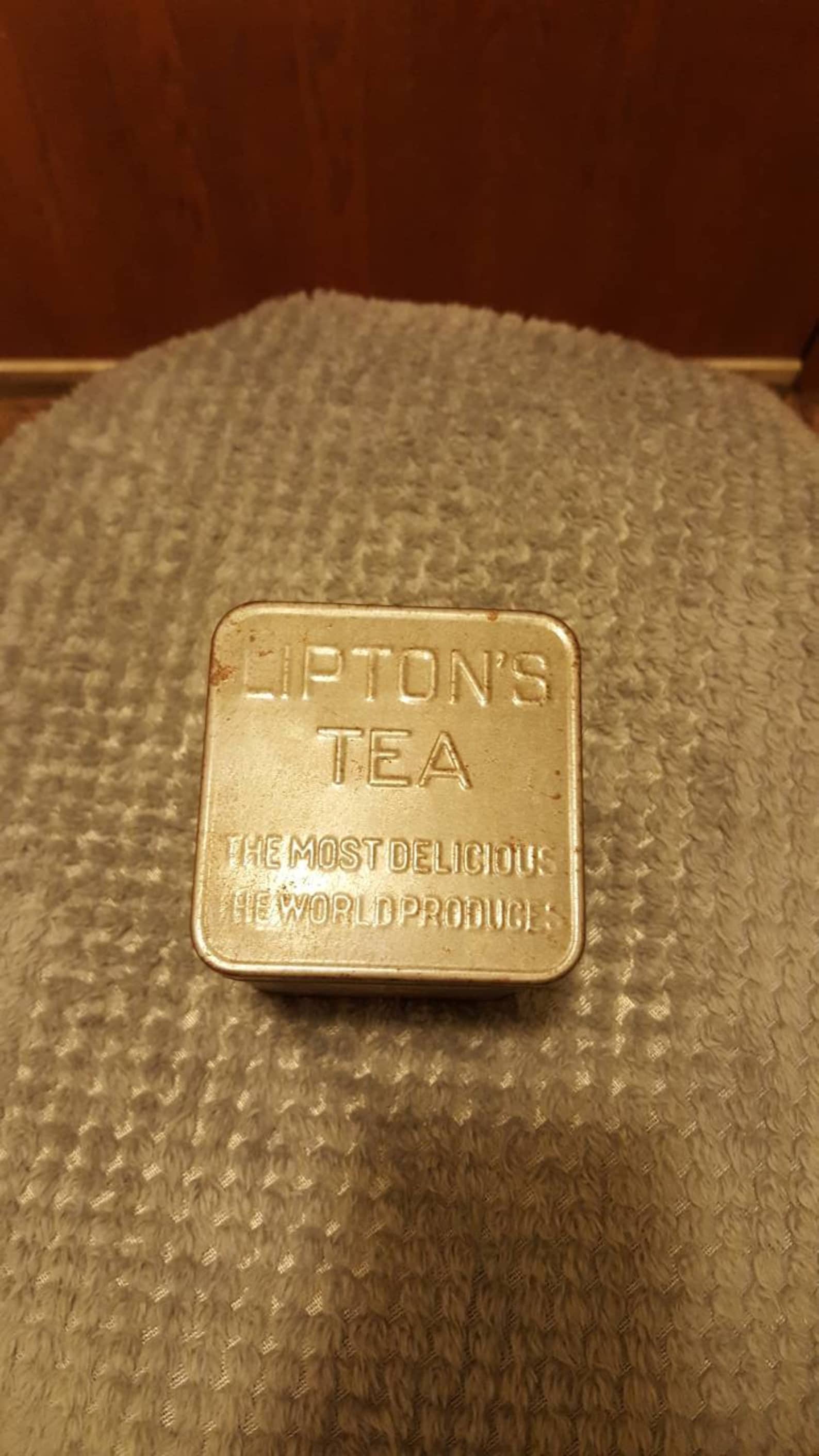Lipton Tea Tin - Etsy