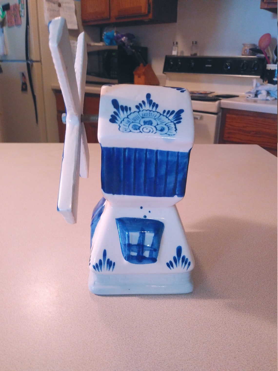 Delft Wind up Musical Windmill Circa. 1980s - Etsy