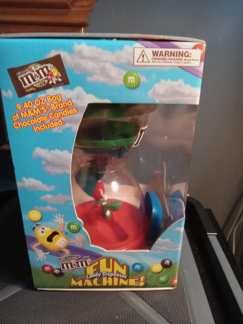 M&M Fun Machine Candy Machine - Etsy
