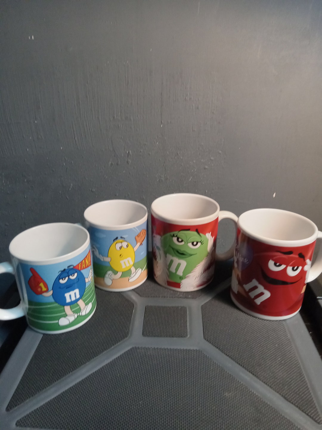 Set of 4 Galerie M&M Collector Mugs Circa. 2003 - Etsy