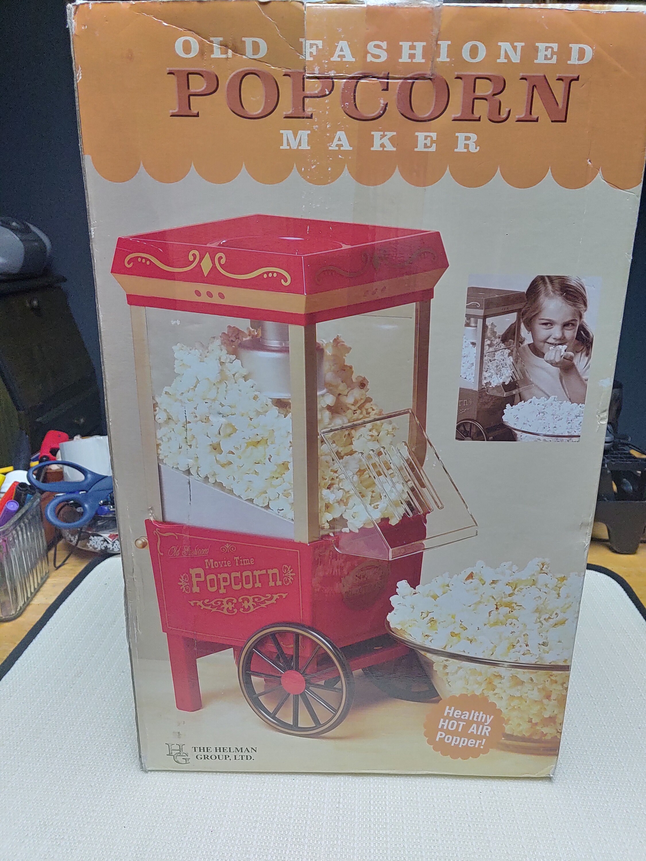 Old Fashioned Popcorn Machine