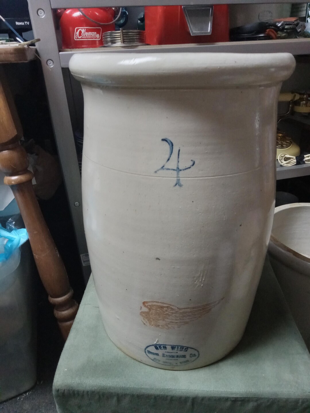 4 Gallon Red Wing Butter Churn - Etsy