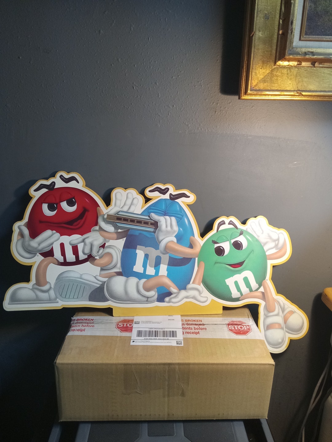 Double Sided M&M Sign Circa. 1995 - Etsy