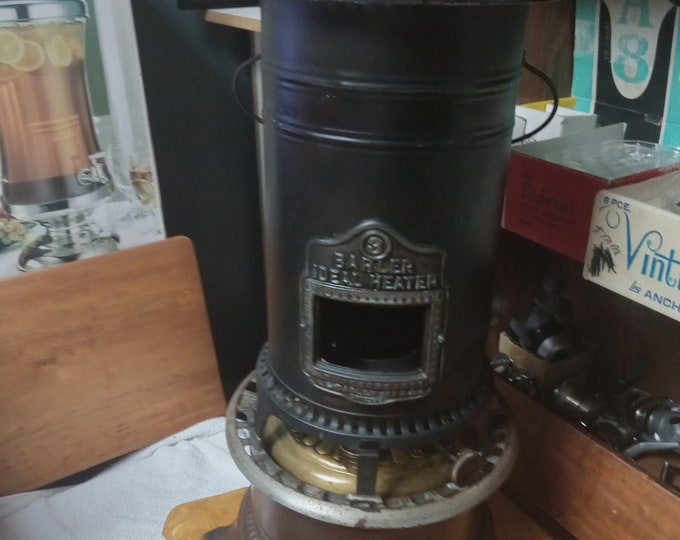 Barler Ideal #3 Parlor Heater/top Stove Cast Iron 4 Legs Circa. 1910 - Etsy