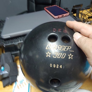 Charger 300 Twelve Pound Bowling Ball With Accessories - Etsy