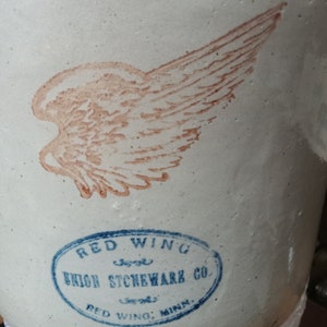 2 Gallon Red Wing Crock Circa. 1915 - Etsy