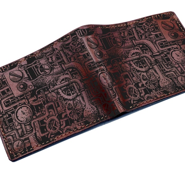 Steampunk Wallet - Etsy