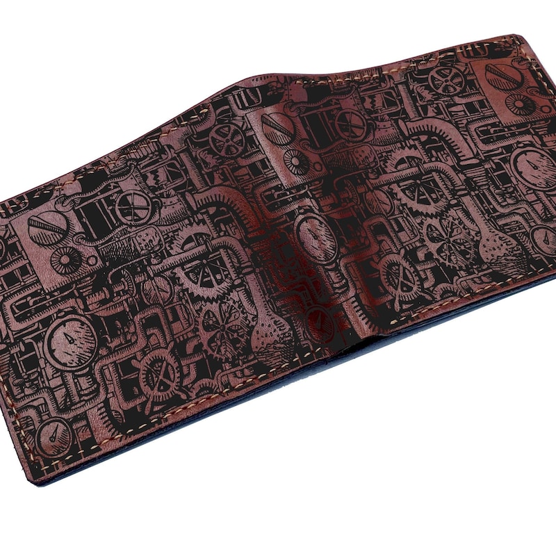 Steampunk Wallet - Etsy