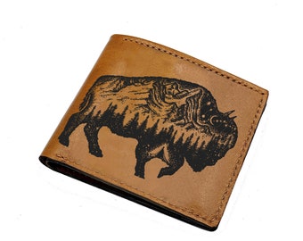 Bison Animal Wallet - Etsy