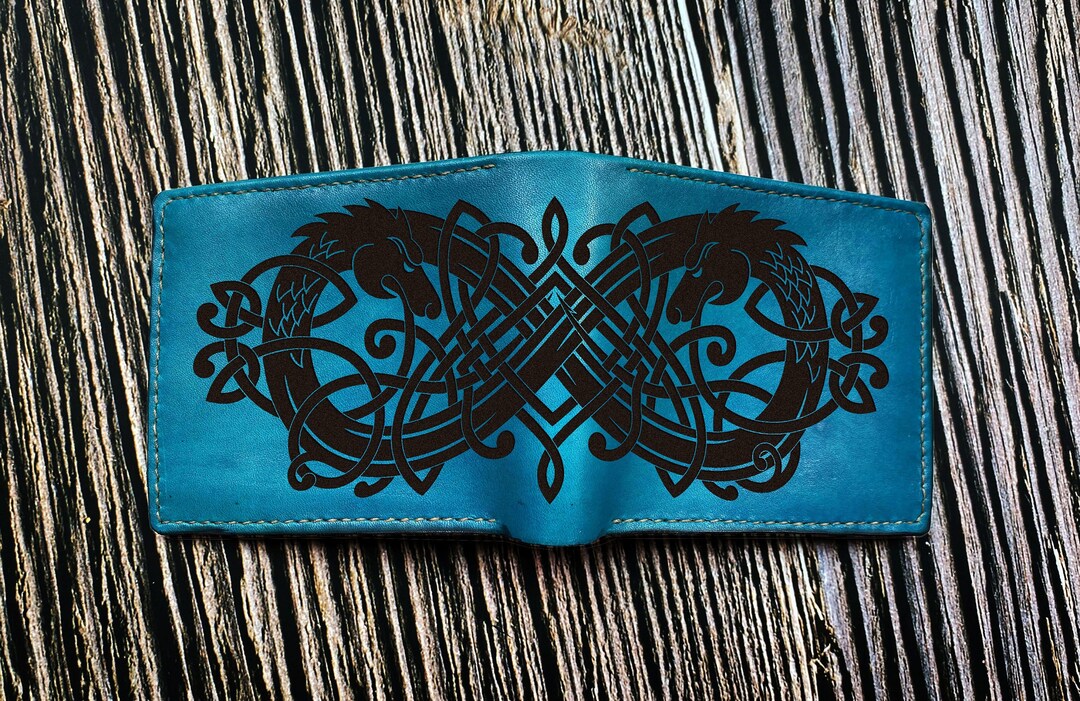 Viking Ancient Beasts, Celtic Norse Rune, Celtic Fighting Dragons Scene ...