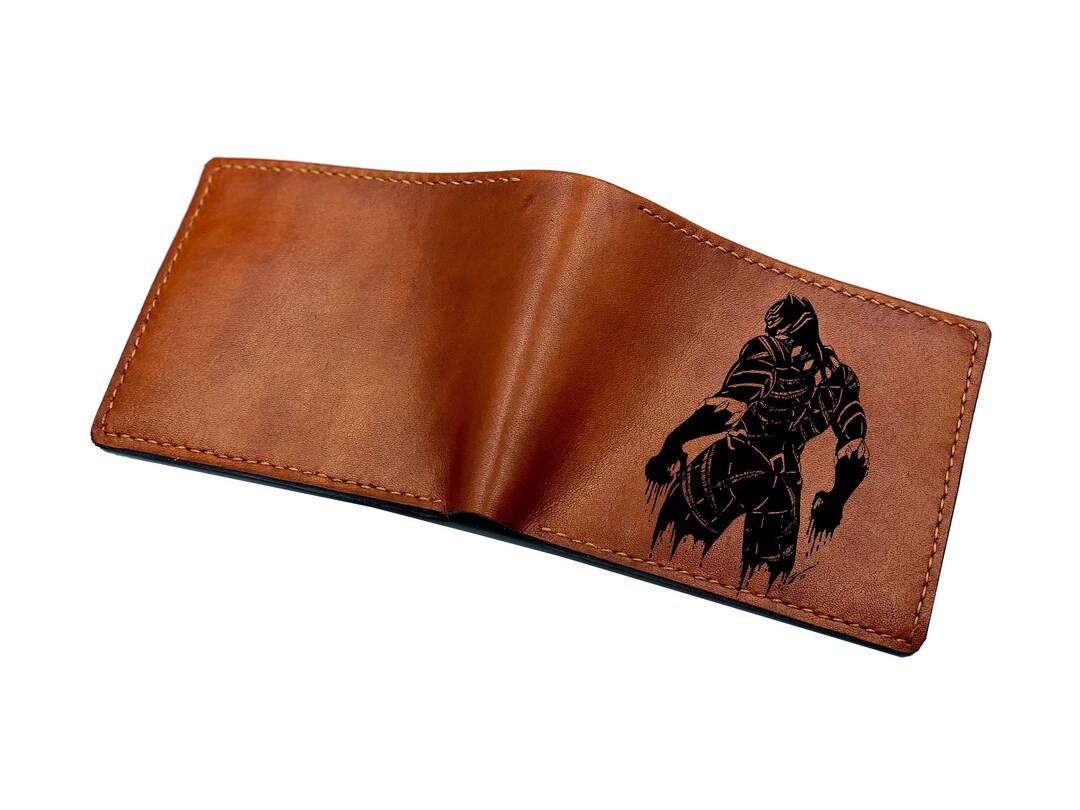 Black Panther Leather Wallet: Personalized Superhero Gift - Etsy