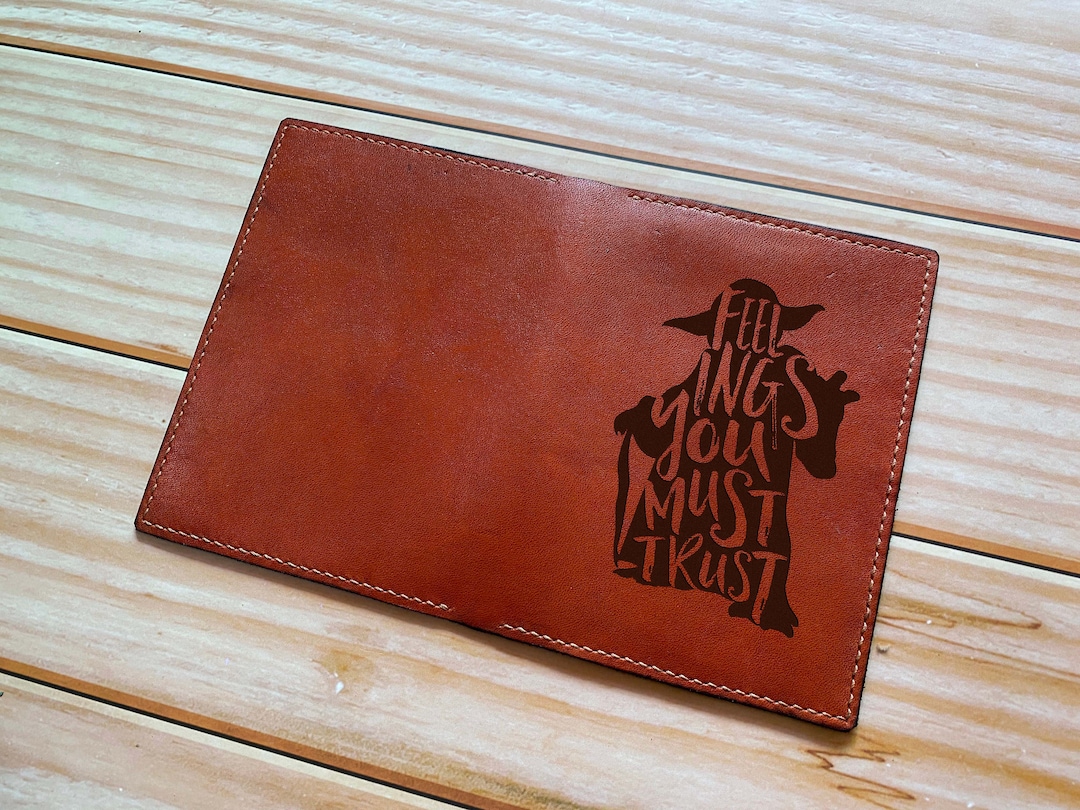 Handmade Leather Yoda Passport Holder, Star Wars Gift - Etsy