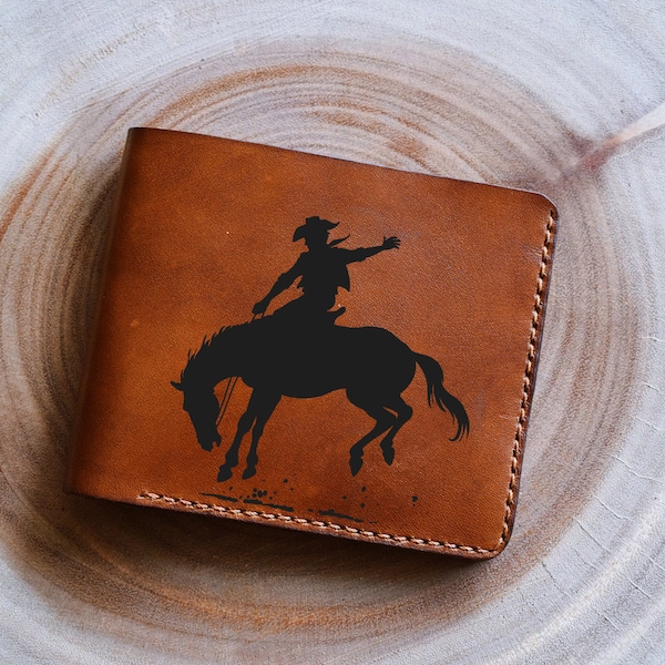 Cowboy Wallet - Etsy
