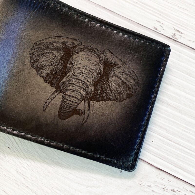 Elephant Wallet - Etsy