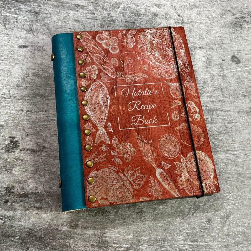 Handmade Recipe Book - Etsy