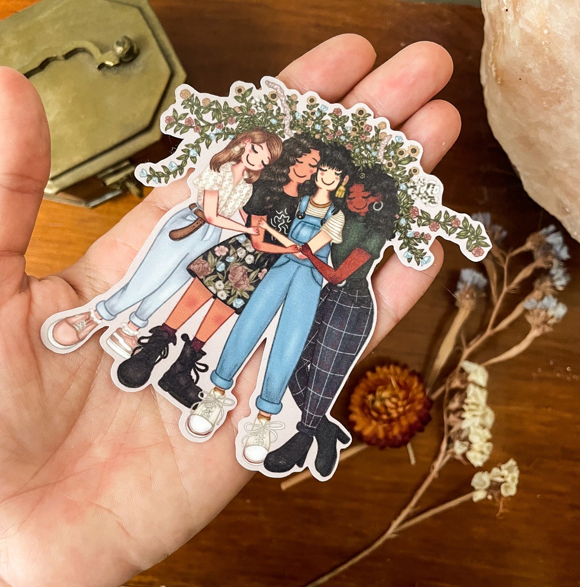 Hope Grows Sticker 3.5 X 3.7 Inch Sticker Cute Sticker Design ...