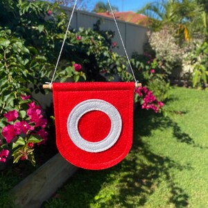 Mini Felt Initial Banner Custom Colour Letter Flag - Etsy Australia