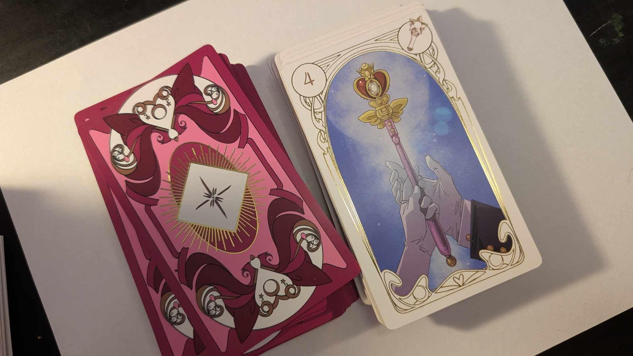 Mystical Sailor Moon Tarot Deck With Insert Guidebook and Suits - Etsy