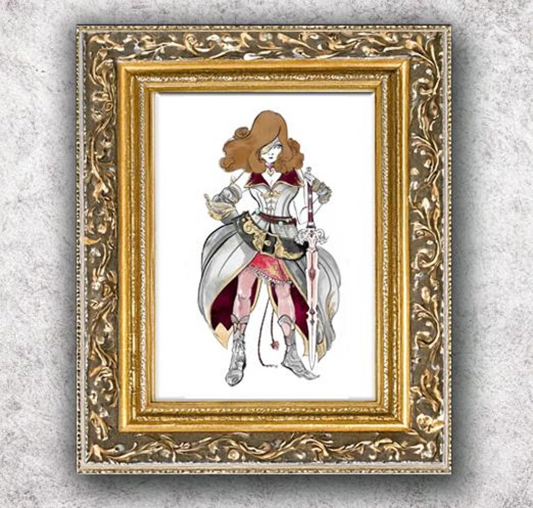 Beatrix of Final Fantasy IX [8x11 Print] - Etsy