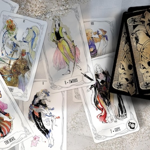Final Fantasy Tarot Deck With Insert Guidebook and Suits - Etsy