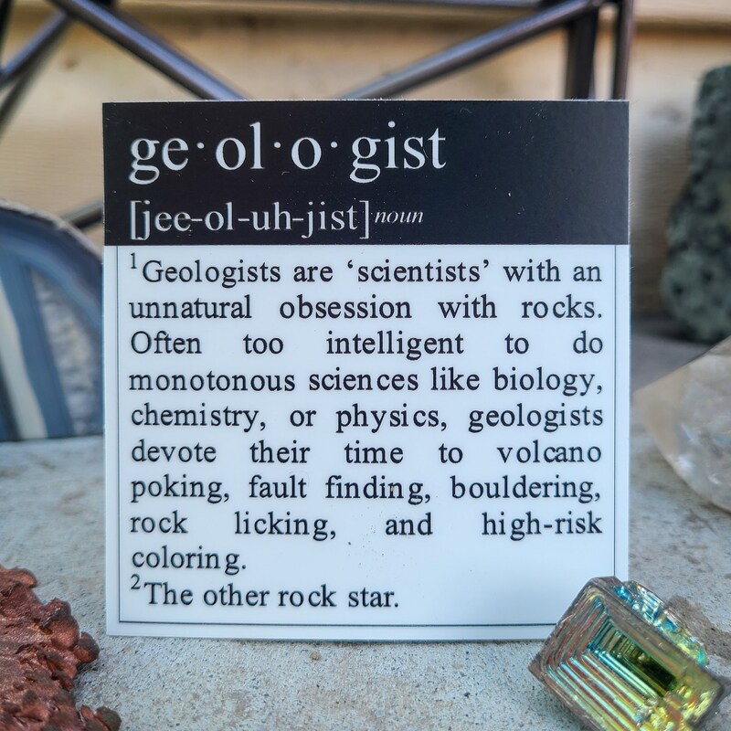 Geologist - Etsy