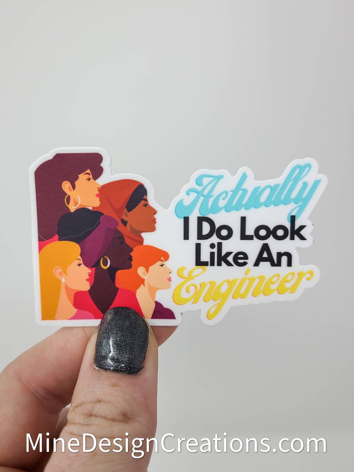 Actually, I Do Look Like an Engineer Sticker - Etsy