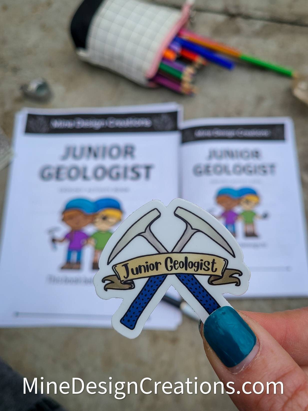 Digital Download Junior Geologist Full Page - Etsy