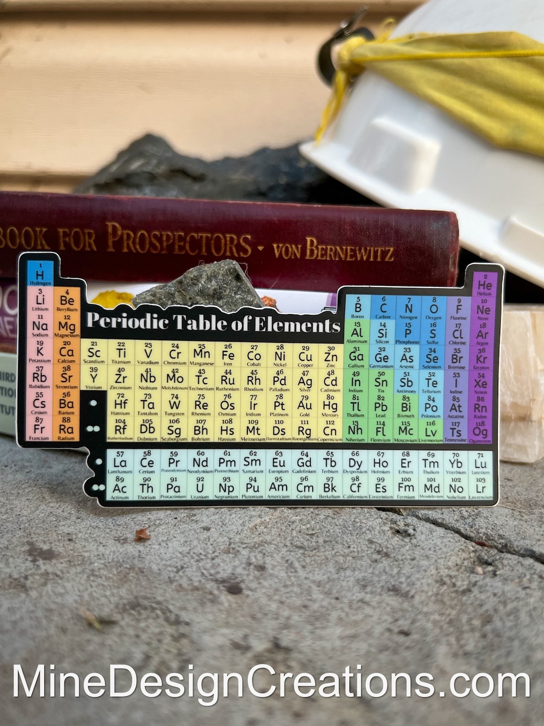 Periodic Table Sticker - Etsy