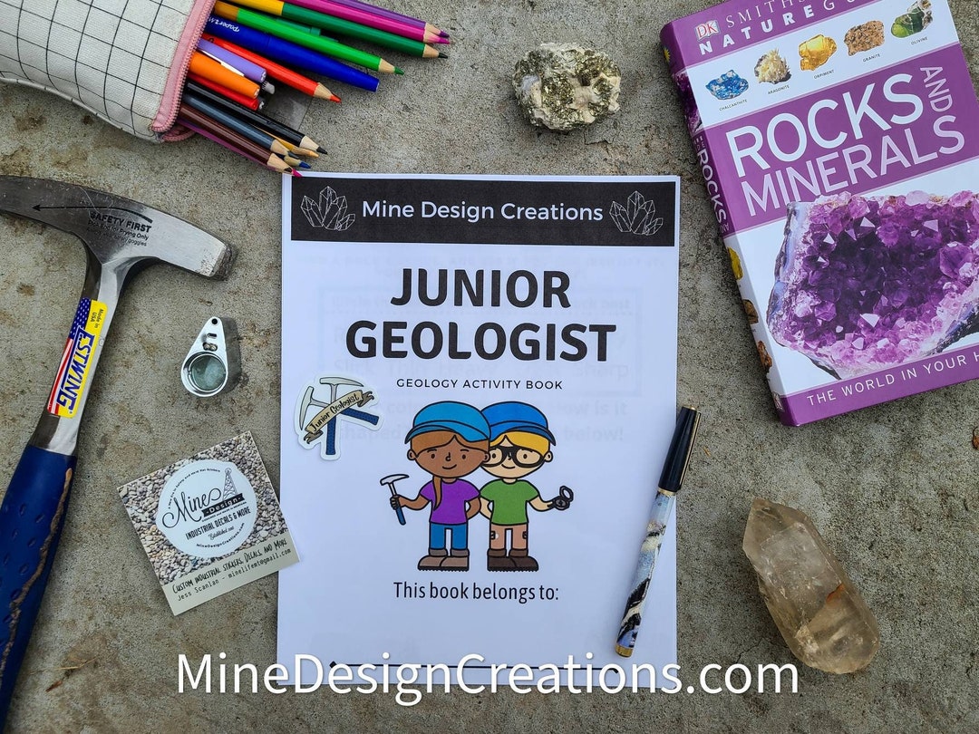 Digital Download Junior Geologist Full Page - Etsy