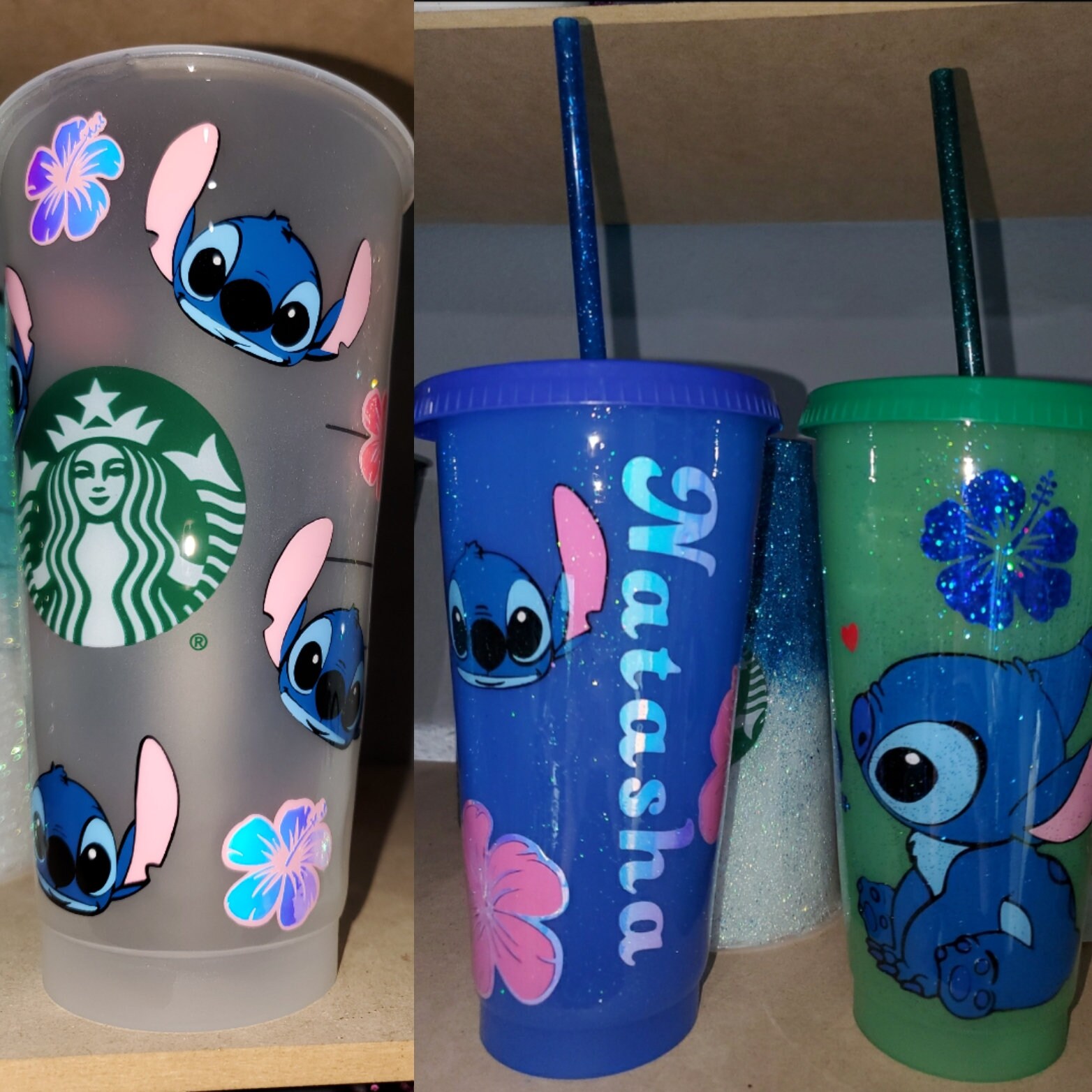 24 Oz Stitch Cold Cups | Etsy