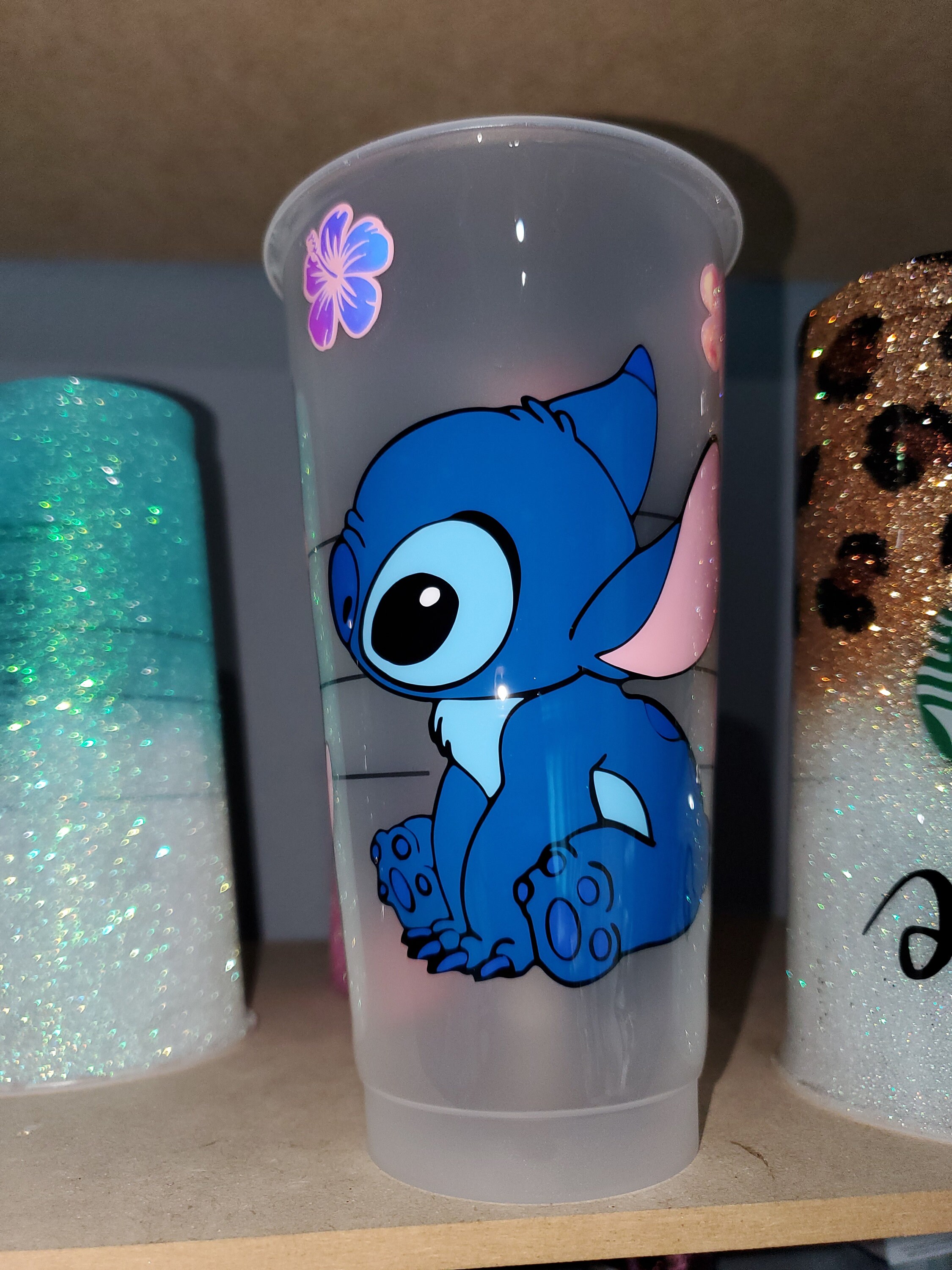 24 Oz Stitch Cold Cups | Etsy