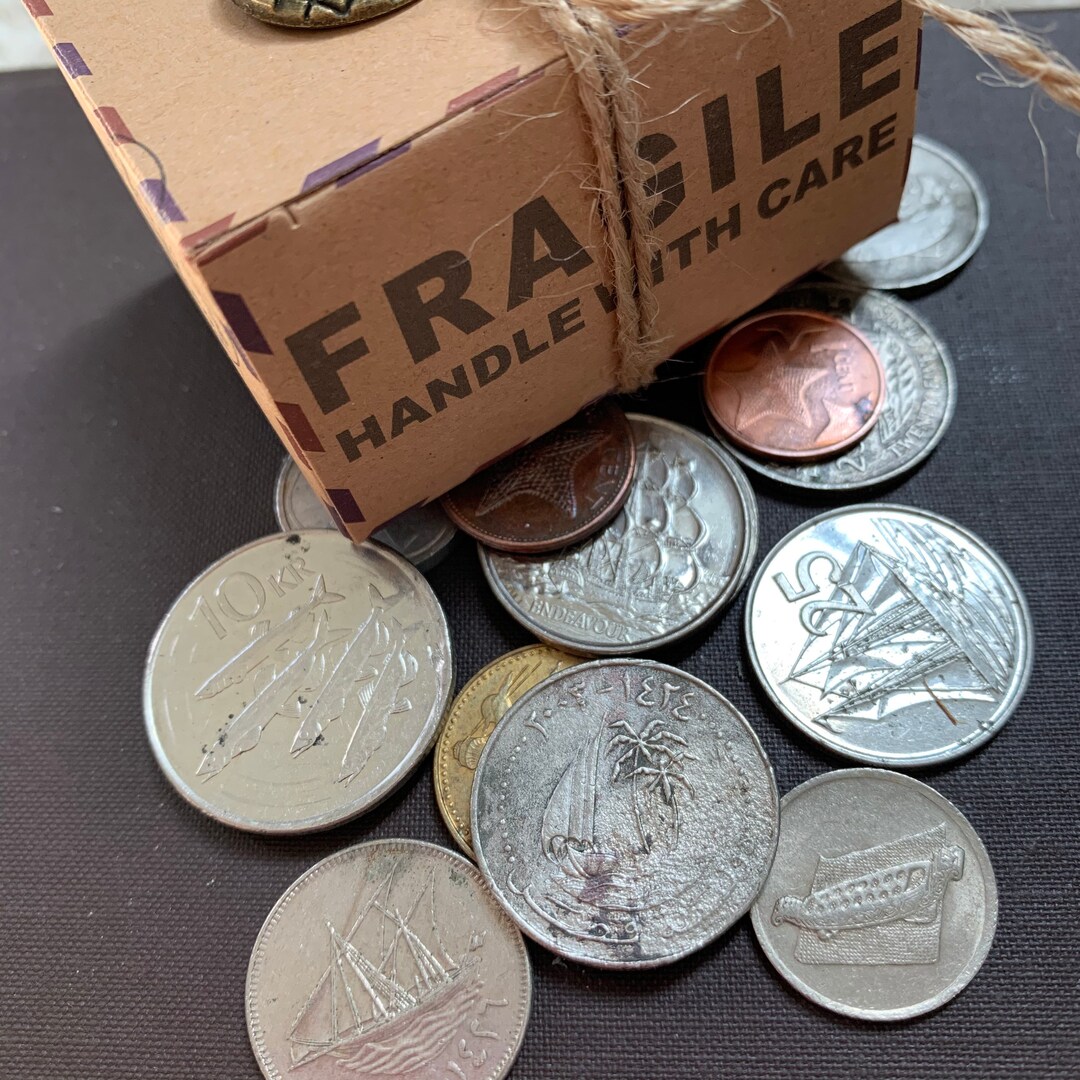 Under the Sea Coin Set — 15 Unique World Coins Featuring Aquatic ...