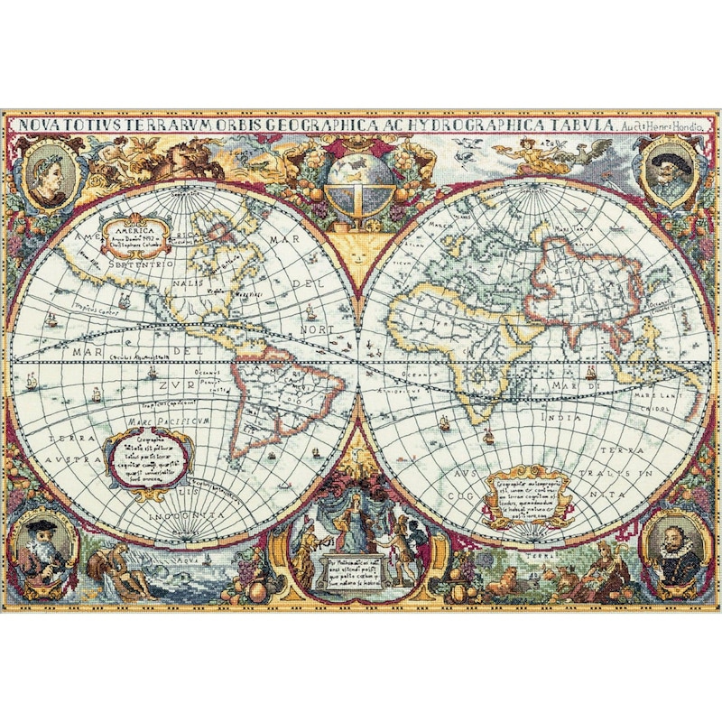 World Map Thread - Etsy