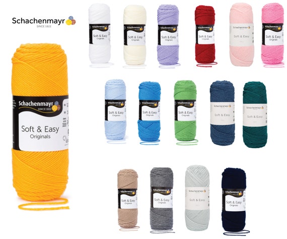 Macrame Yarn Baby yarn 50g/125m Acrylic yarn SMC Baby Smiles Little ...